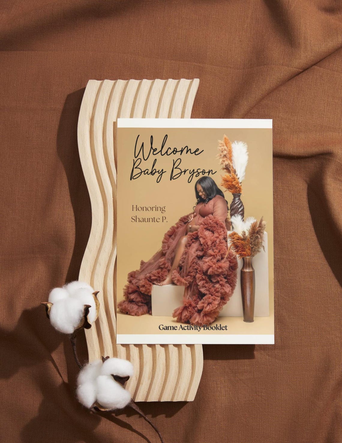 Editable Baby Shower Game Activity Magazine Template - Etsy