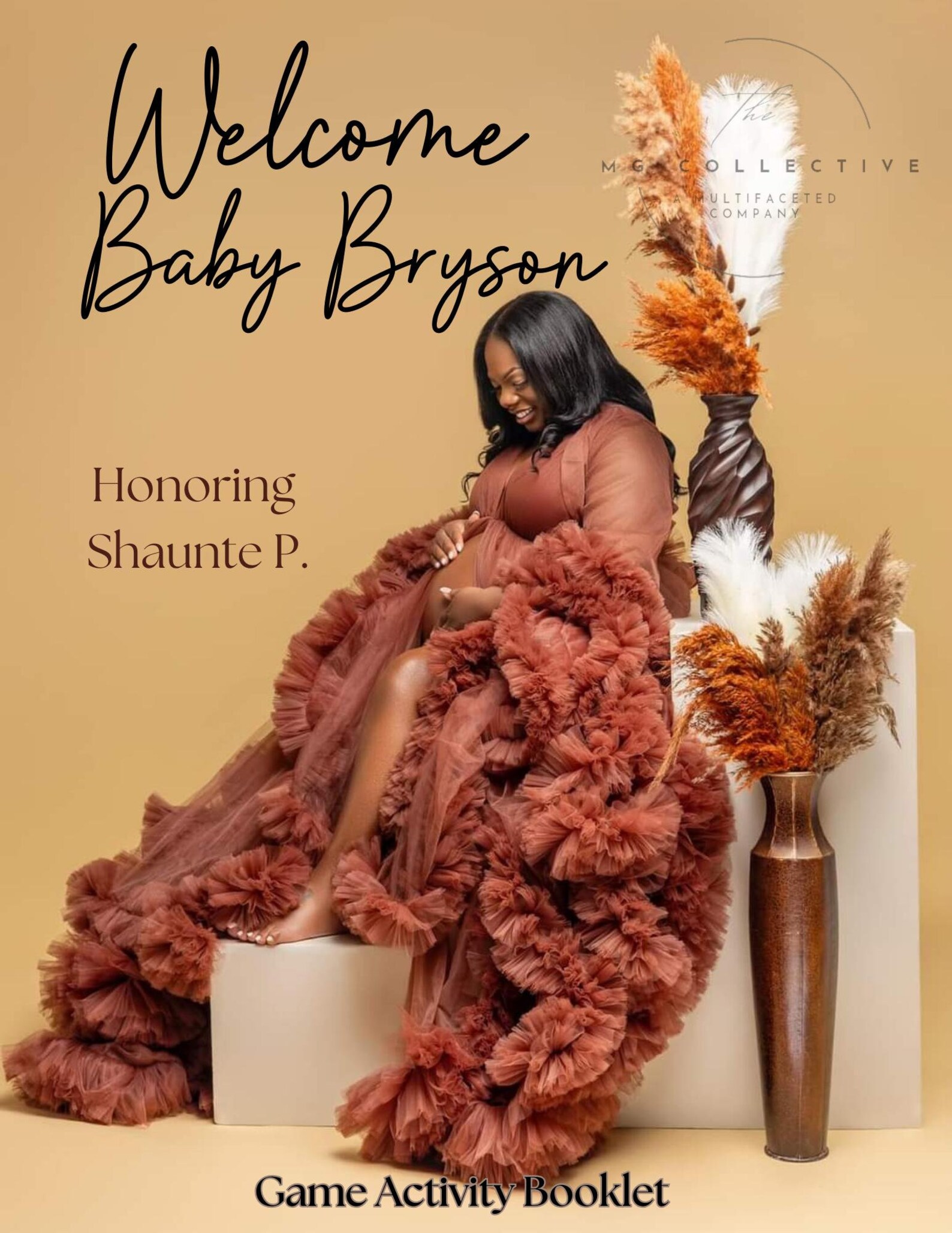 Editable Baby Shower Game Activity Magazine Template - Etsy