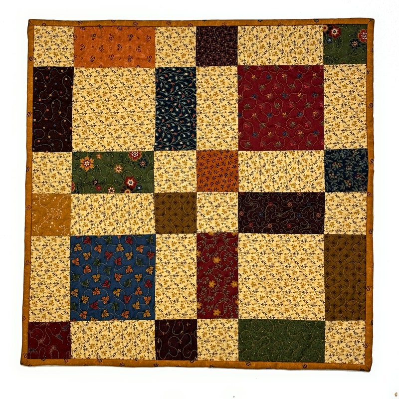 Quilted Table Topper - Etsy