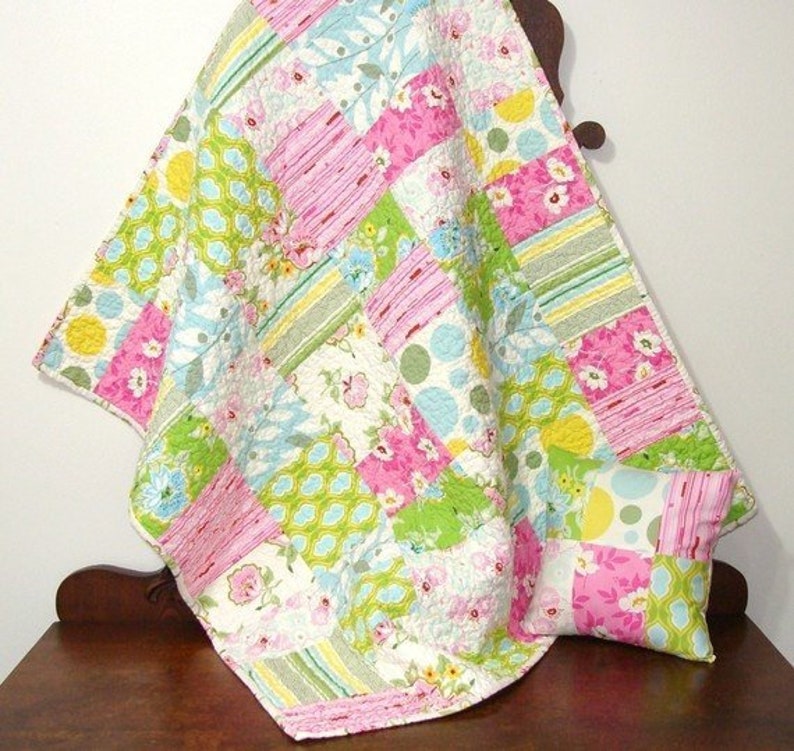 PDF Baby Quilt Pattern Little Buddy With Pillow Carlene Westberg ...
