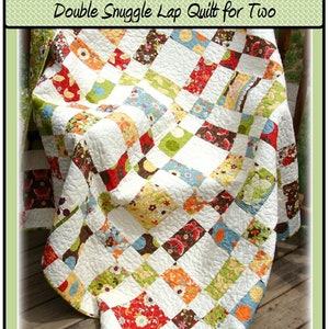 PDF Quilt Pattern Scatter Patch Double Snuggle Lap Quilt for Two ...
