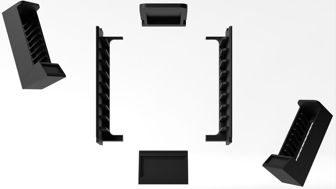 Memory Card Tower Holder – PS1, PS2, Gamecube Storage Organizer - Etsy