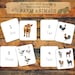 Farm Animals Numbers and Quantity Matching Cards (1-10) | Educational ...