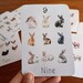 FARM Animals Number Flashcards 1-10 | Toddler Counting Cards ...