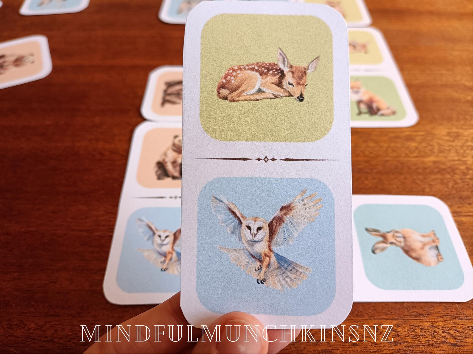 Woodland Animals Dominoes | Printable Dominoes for Toddlers ...