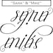Custom Ambigram for 2 Names - One Name Rotates to Become Another - Etsy