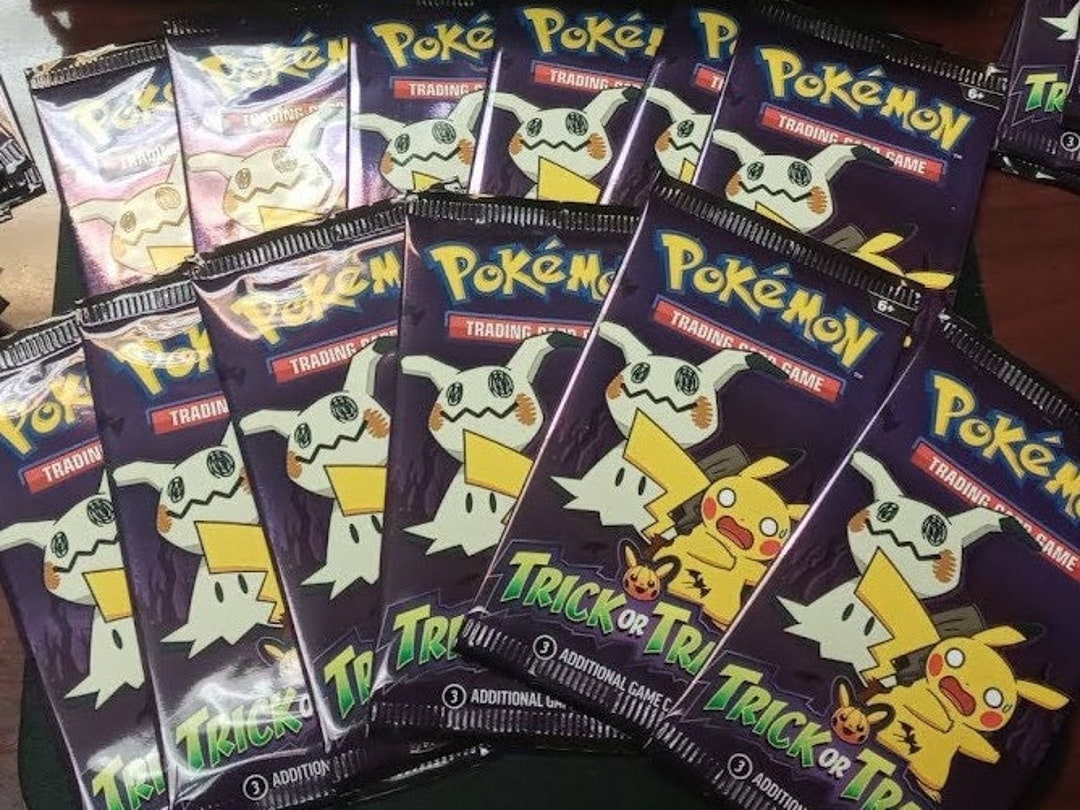 Sealed 2023 Pokémon Trick or Trade Booster Packs! - Etsy