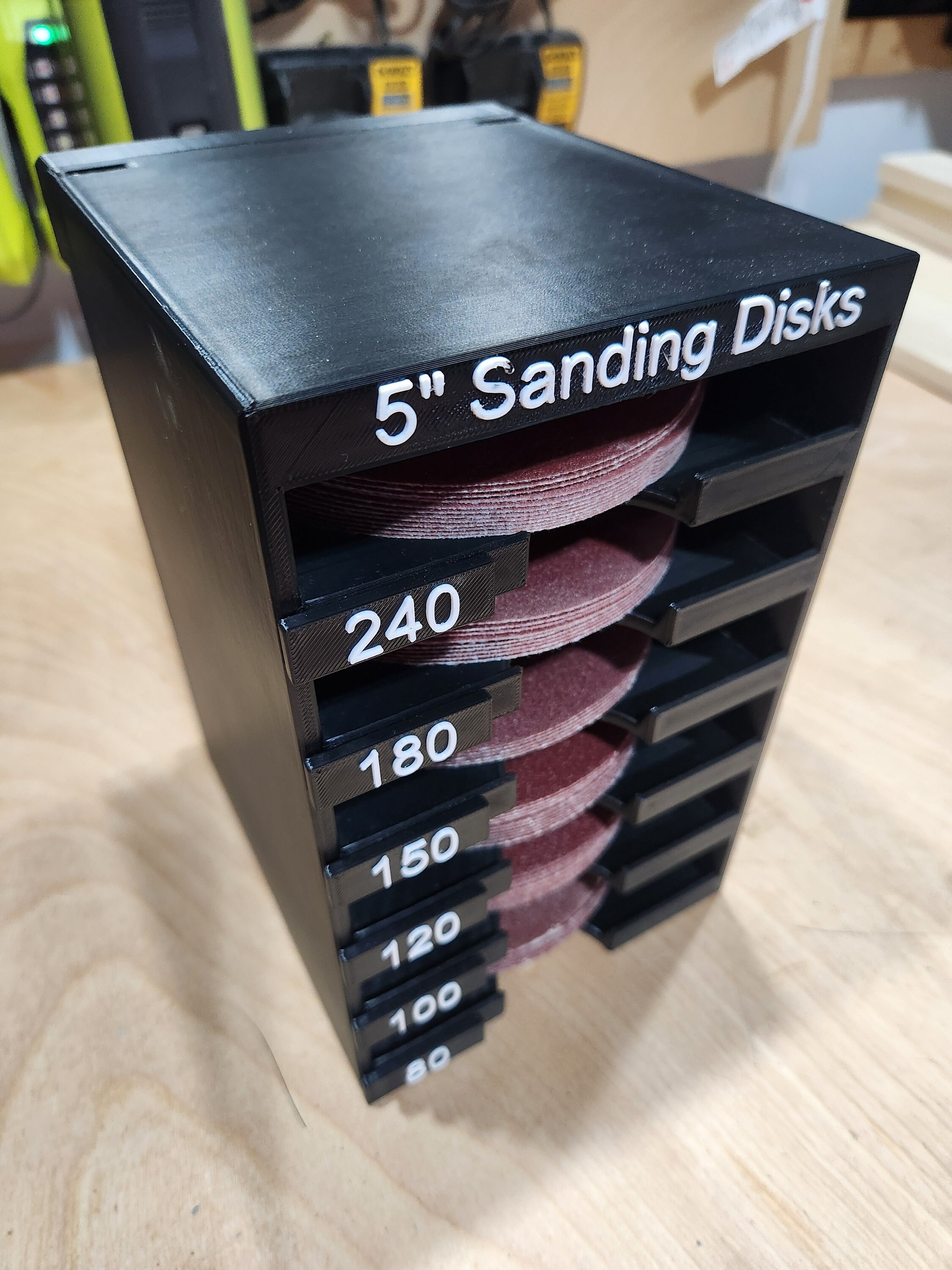 French Cleat 5" Orbital Sander Sandpaper Sheet Holder - Etsy