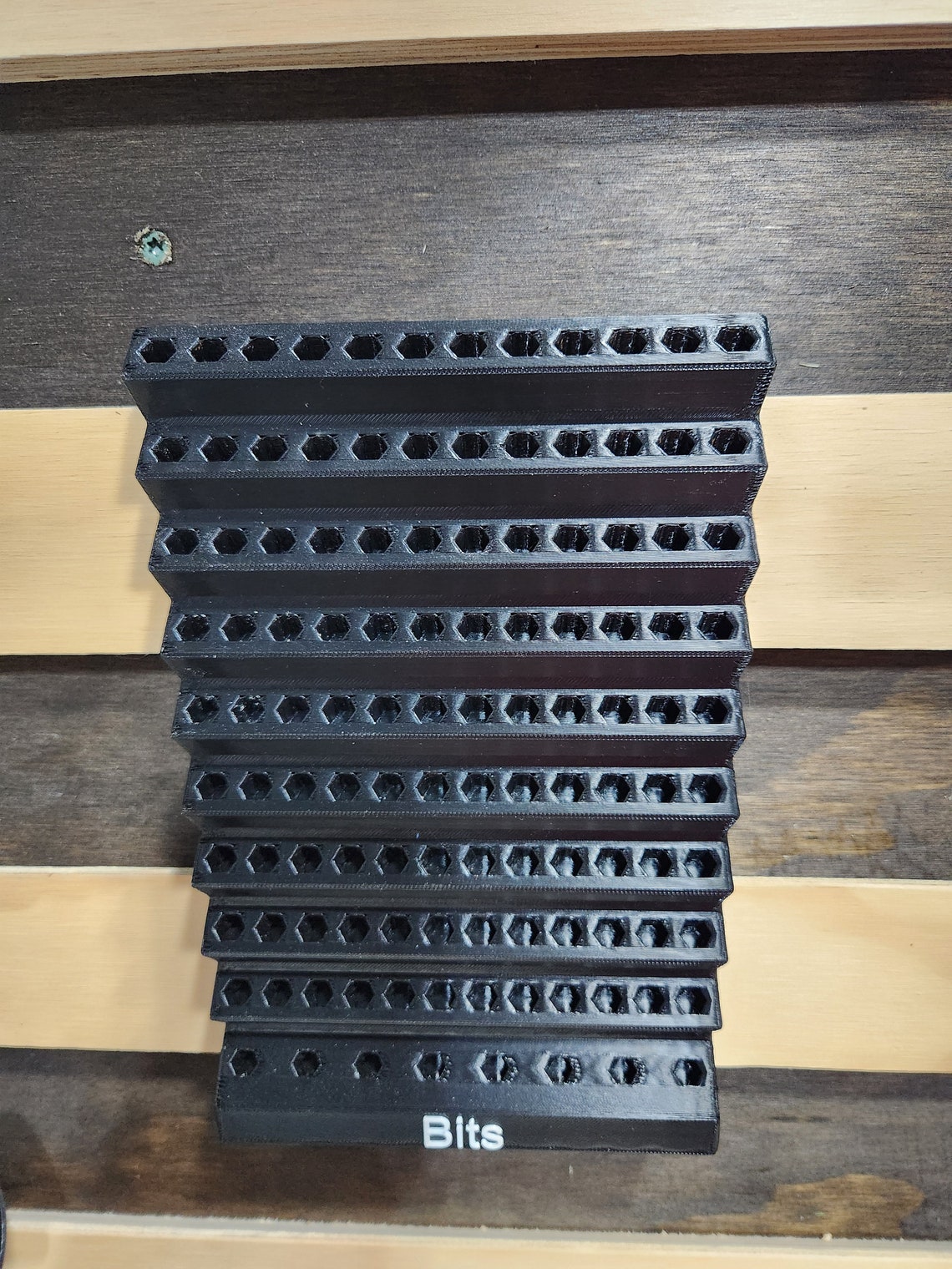 French Cleat Driver Bit Storage Rack - Etsy