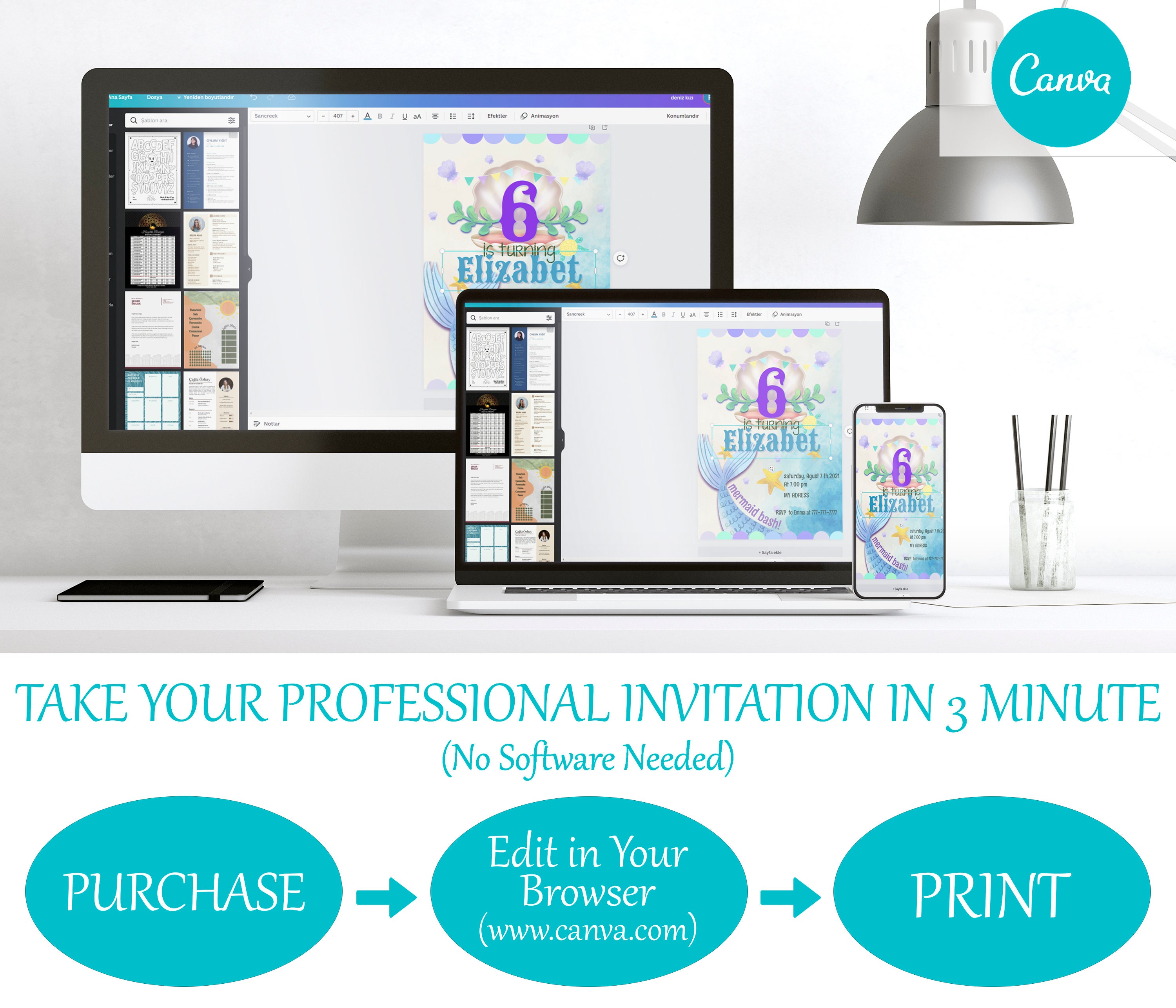 Editable Wednesday Birthday Invitation Template, Printable Wednesday ...