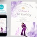 Editable Selena Birthday Invitation Template, Printable Birthday Party ...