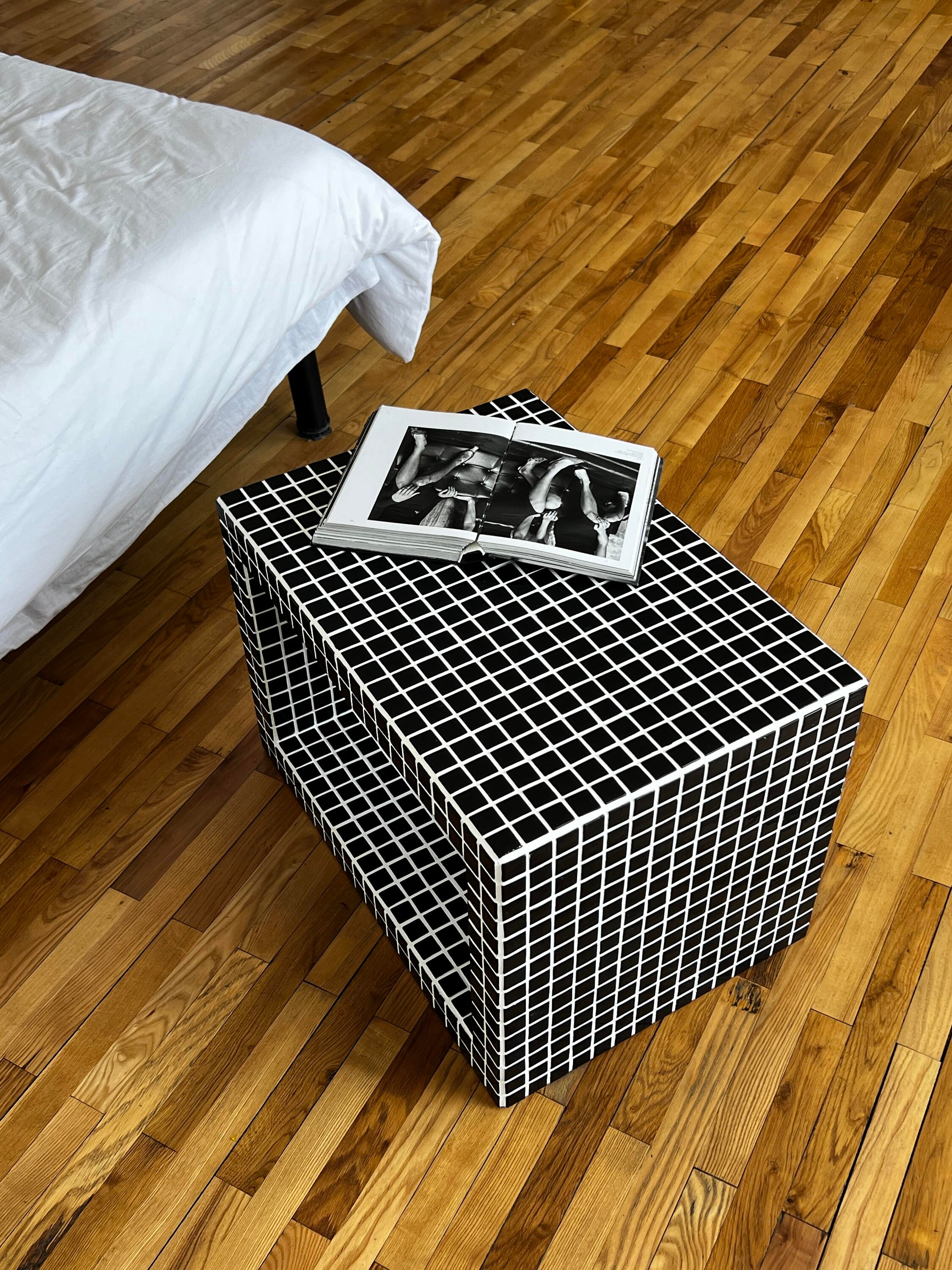 Tile Table Handmade Ceramic Tile Side Table Coffee Table Side Table ...