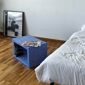 Coffee Table Made of Tiles. Side Table. Night Shelf. Handmade Designer ...