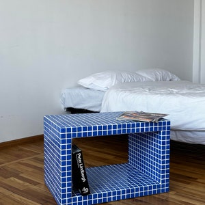 Coffee Table Made of Tiles. Side Table. Night Shelf. Handmade Designer ...