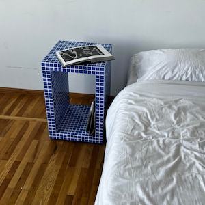 Coffee Table Made of Tiles. Side Table. Night Shelf. Handmade Designer ...