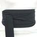 Black Obi Belt / Sash Oriental Japanese Geisha Style by Loobyloucrafts ...