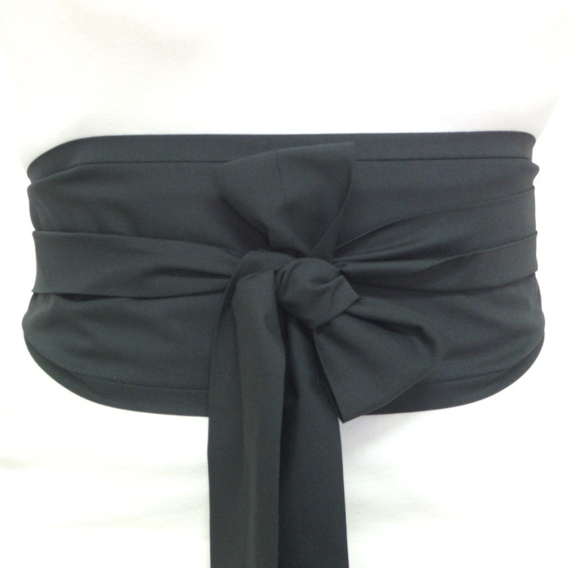 Black Obi Belt / Sash Oriental Japanese Geisha Style by - Etsy UK