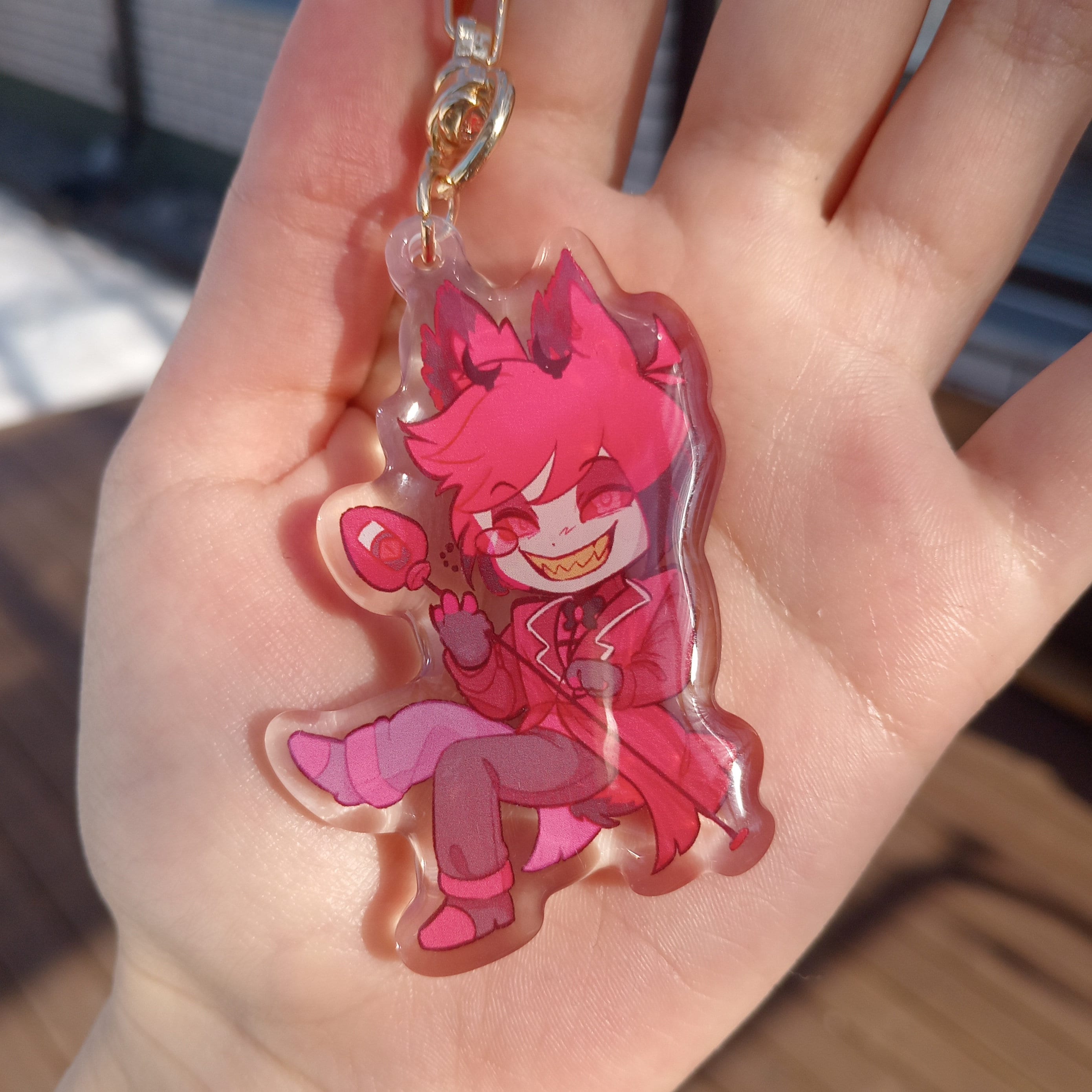 Hazbin Hotel Keychains - Etsy