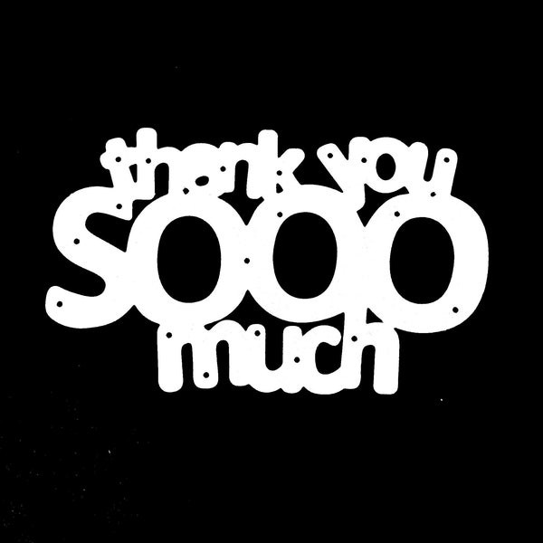 Silver Thank You Cards - Etsy