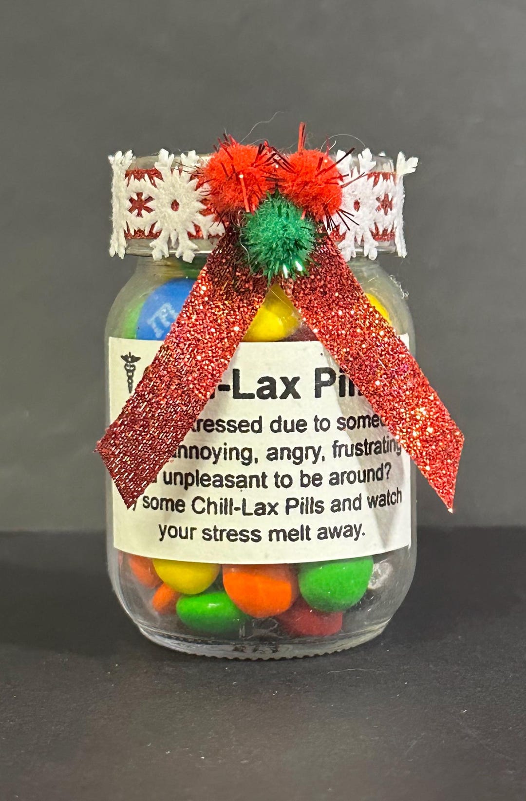 Chill-lax Pills Jars Joke Gift Gag Gift Christmas Gifts for Co-workers ...
