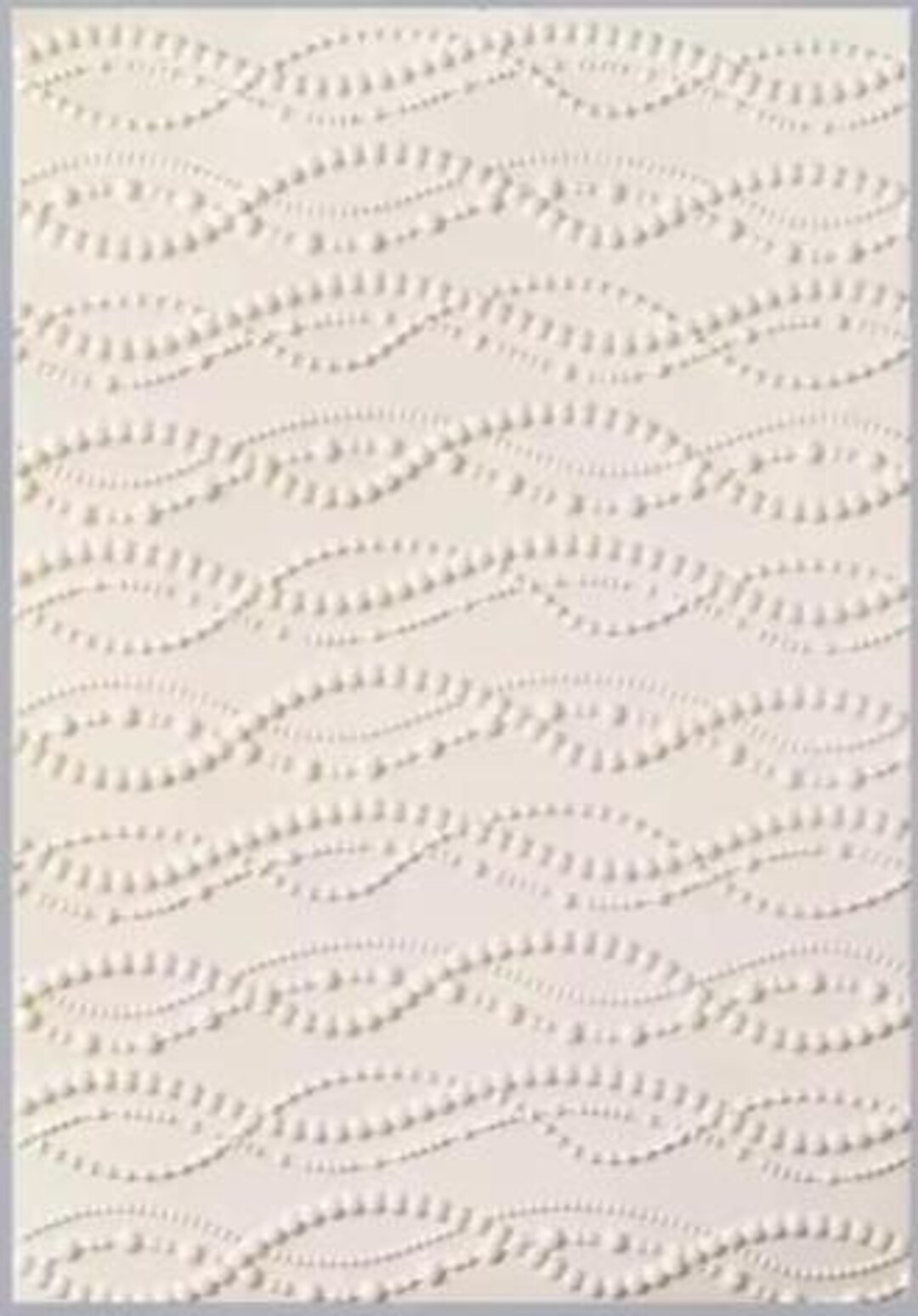 Brand New, 3D Embossing Folder, Never Been Used, Wavy Lines, Pearls - Etsy