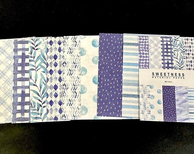 50 Piece Sweetness Material Paper - Etsy