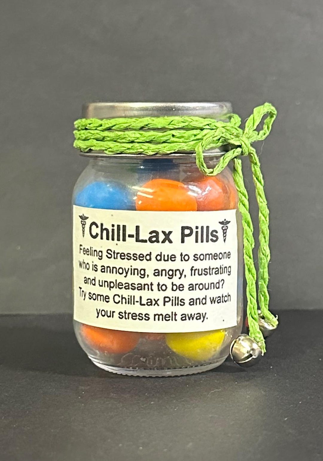 Chill-lax Pills Jars Joke Gift Gag Gift Christmas Gifts for Co-workers ...