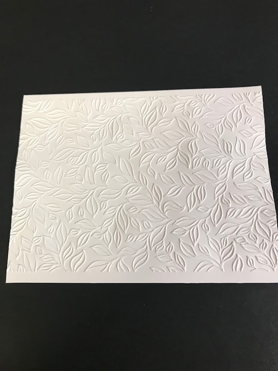 Paper Eternal Ivy Embossed Cardstock in 4 DIFFERENT SIZES Embossed Card ...