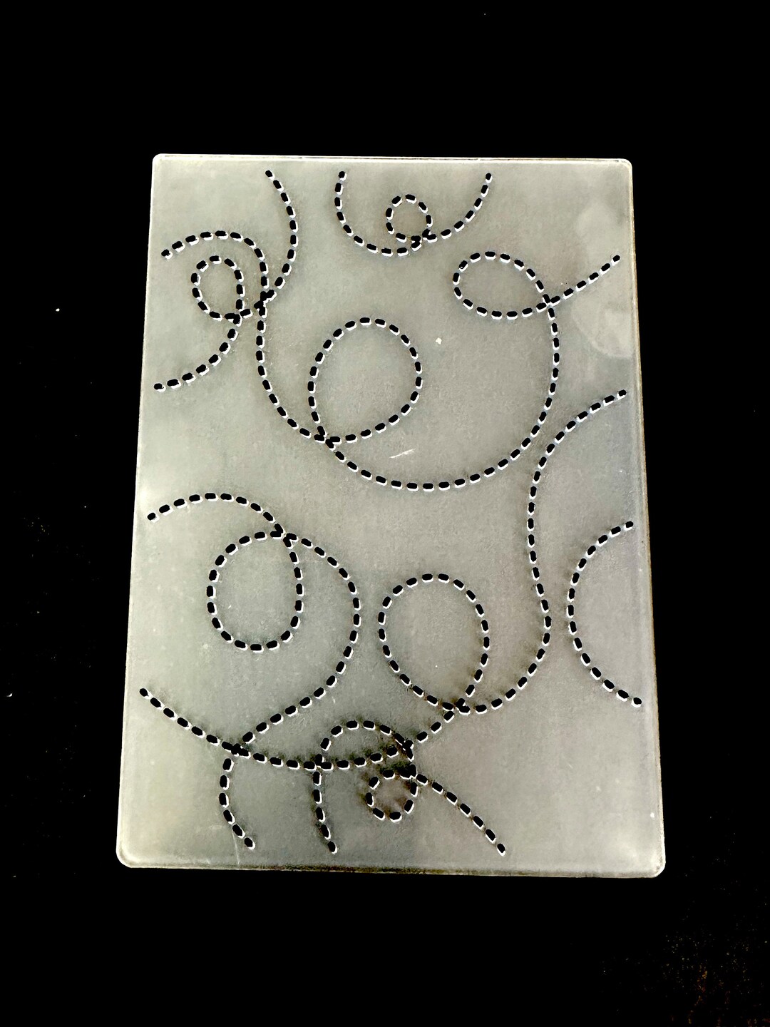 Brand New, Embossing Folder, Never Been Used, Curly Dots, Butterfly ...