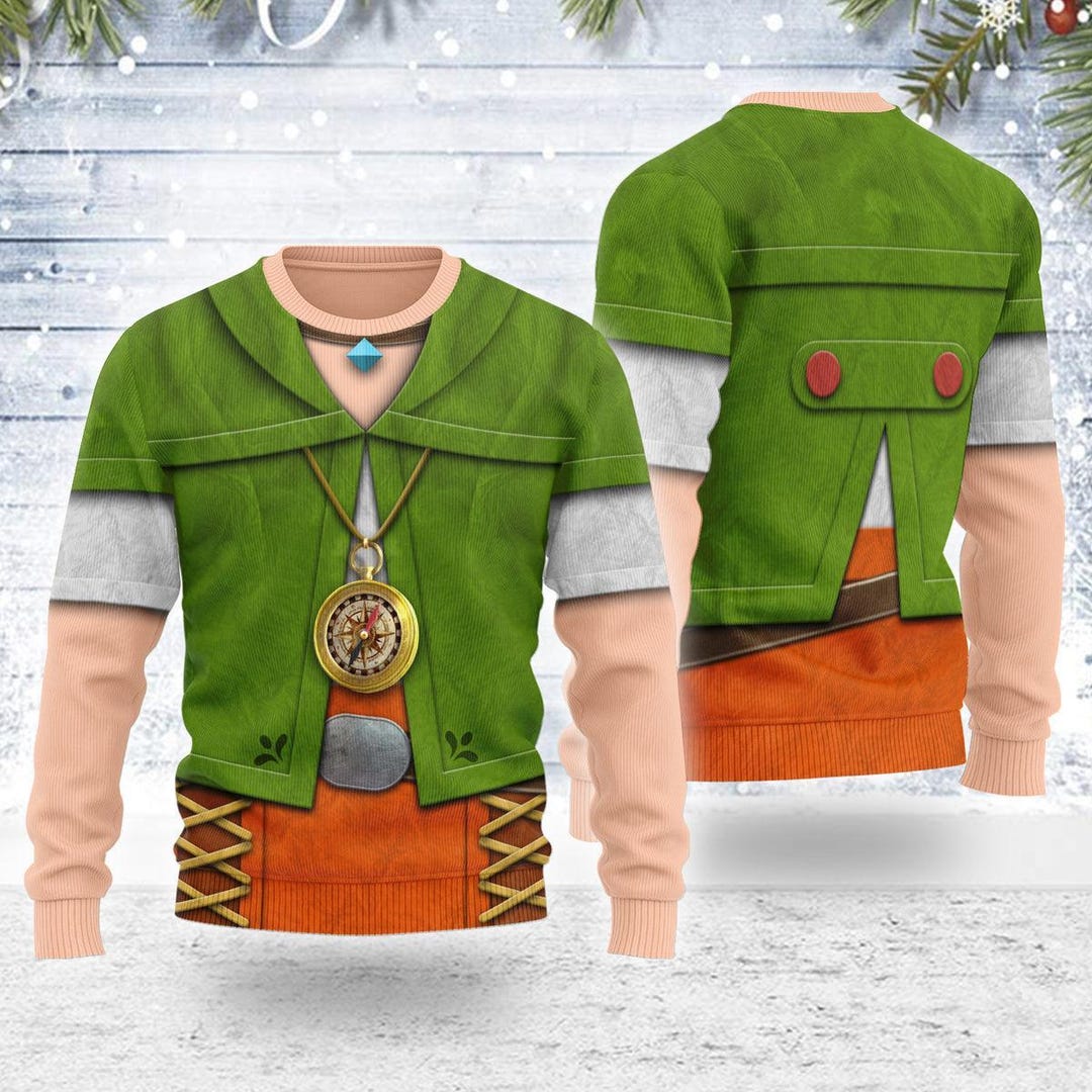 Linkle the Legend of Zelda Cosplay Sweater, Zelda Cosplay Sweatshirt ...