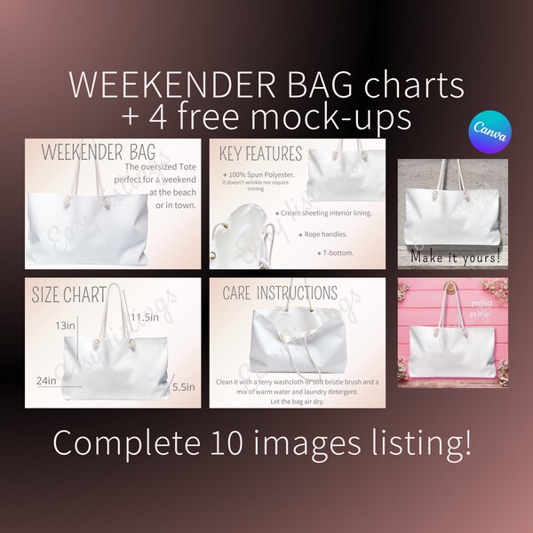 Weekender - Etsy