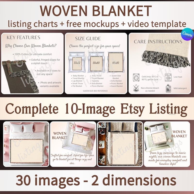 Custom Color Chart Mockup - Etsy UK