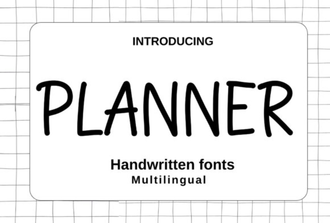 Planner Font, Handwritten Font, Wedding Font, Modern Font, Display Font ...