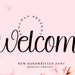 Welcome Font, Elegant Font, Calligraphy Font, Modern Font, Commercial ...