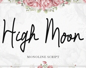 Melon Juice Font, Unique Handwritten Font, Classic Serif Font, Retro Calligraphy Font, Charming ...