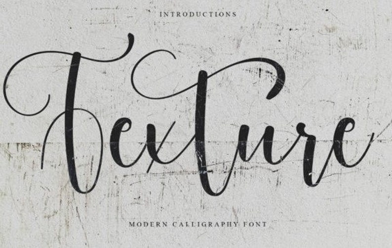 Texture Font, Handwritten Font, Wedding Font, Modern Font, Display Font ...