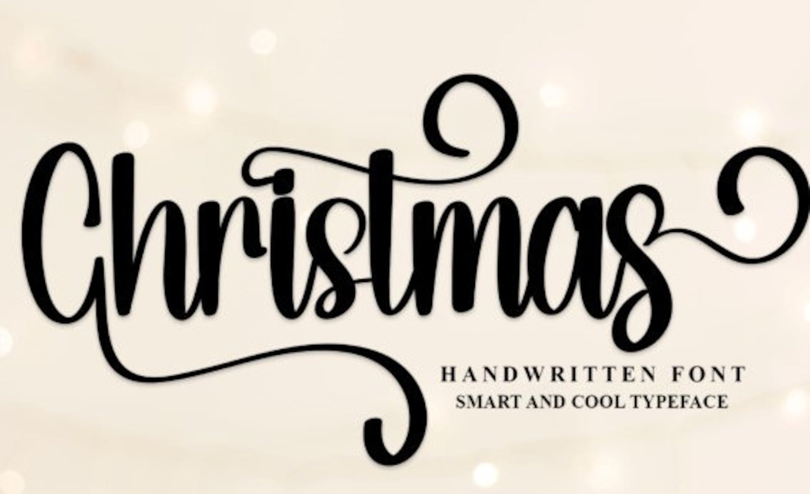Christmas Font, Elegant Font, Calligraphy Font, Modern Font, Commercial ...