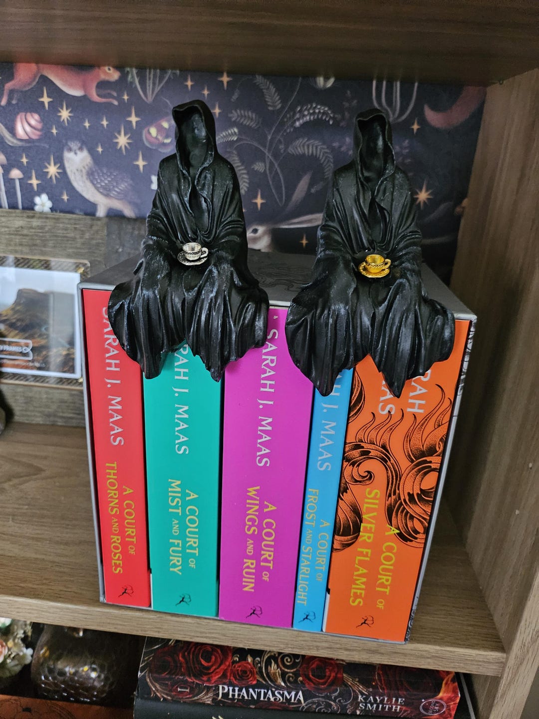 Suriel Tea Co ACOTAR Bookshelf Figure, Booktok, Bookshelf Decoration ...