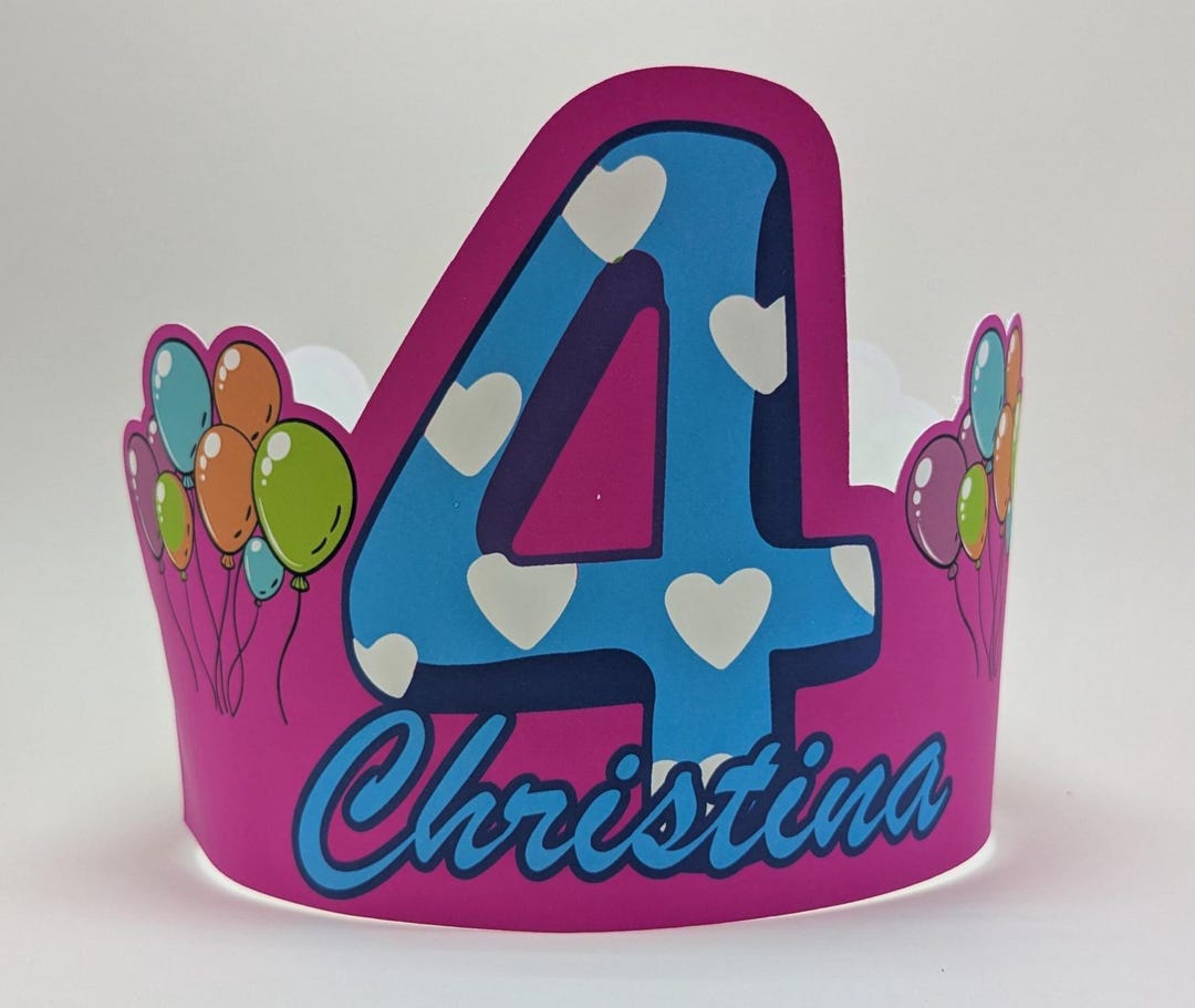Custom Birthday Hats Designed for Your Most Special Celebrations. - Etsy