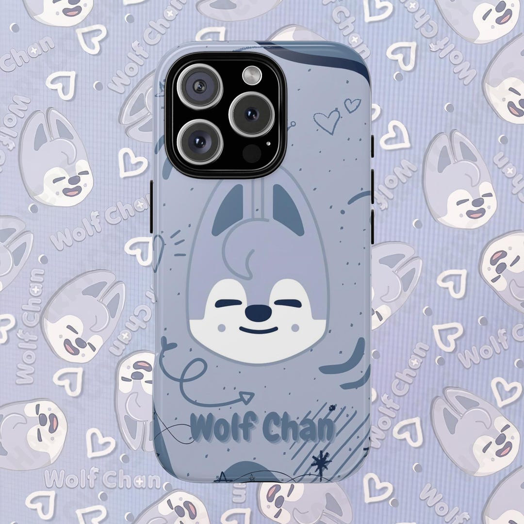 Wolfchan Stray Kids Phone Case: K-pop Skzoo Tough Case - Etsy