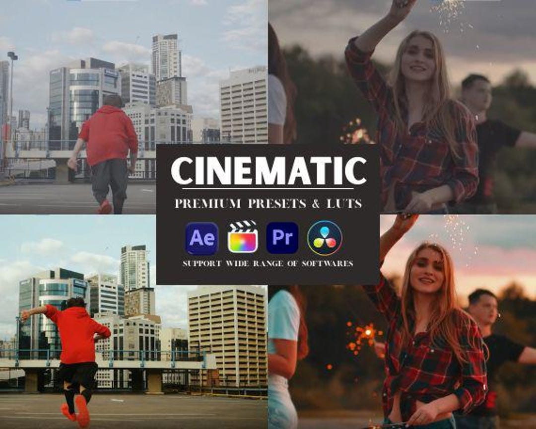 70 CINEMATIC Presets and Luts |color Grading Luts Collection | Photo ...