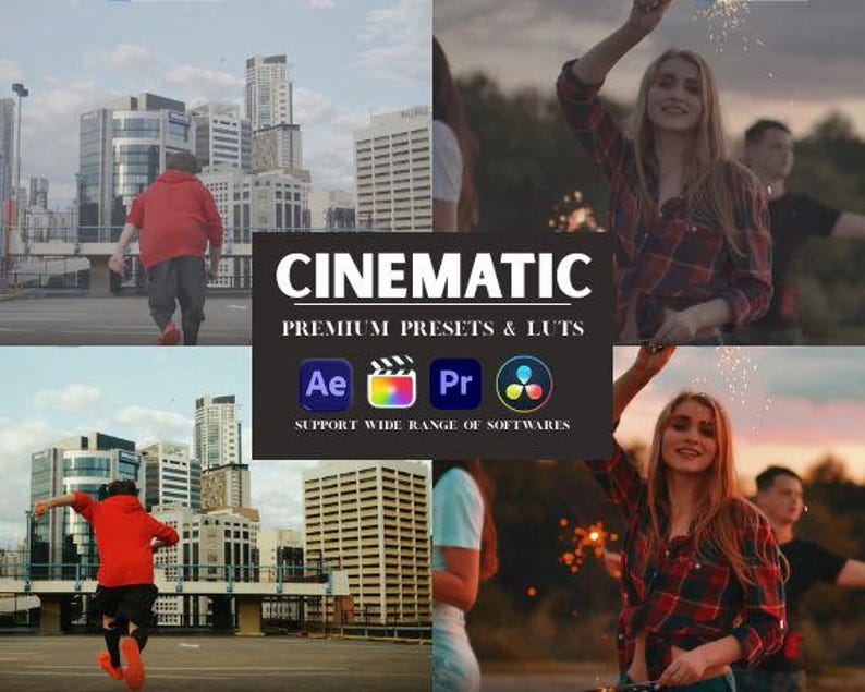 70 CINEMATIC Presets and Luts |color Grading Luts Collection | Photo ...