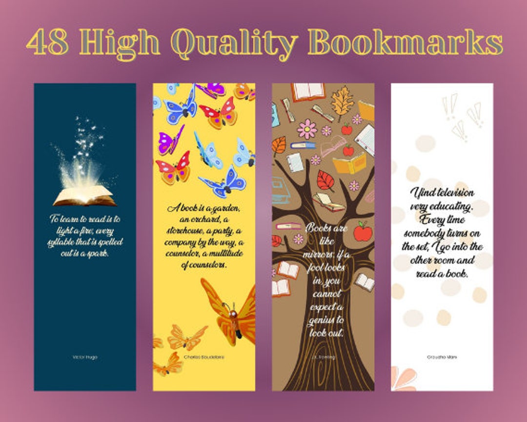 Find Your Spark: 48 Inspirational Bookmarks, Motivational Quote ...