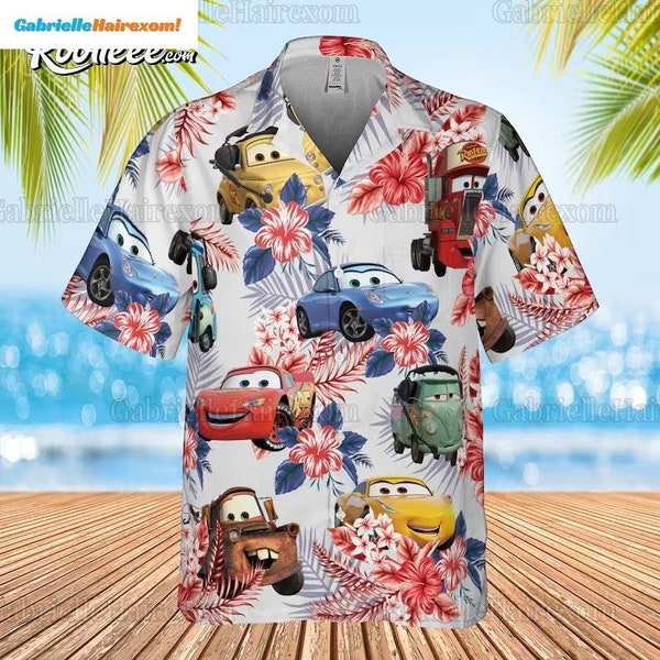 Hawaiian Shirt With Cars Land - Etsy