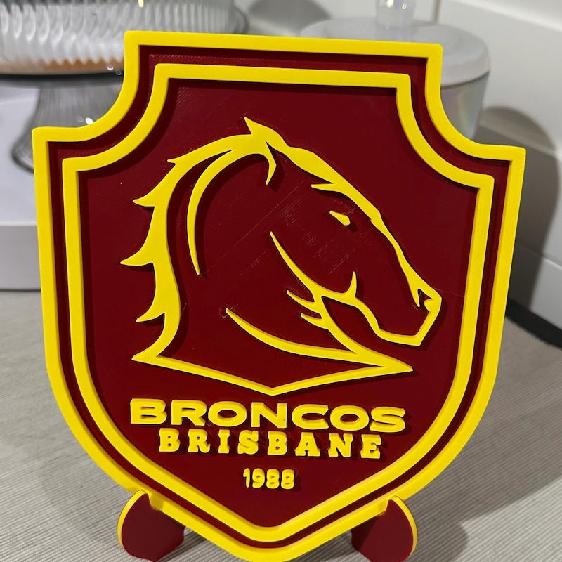 Brisbane Broncos Poster - Etsy Australia