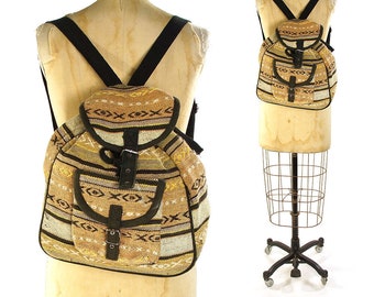 Bohemian backpack | Etsy