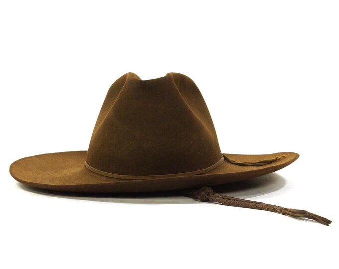 Stetson Beaver Cowboy Hat From Nudie's Rodeo Tailors North Hollywood ...