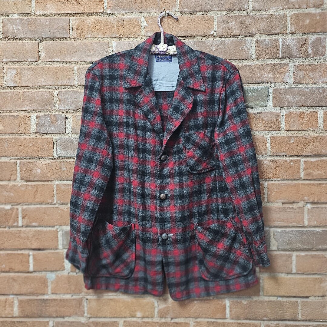 Vintage Pendleton Chore Coat - Etsy