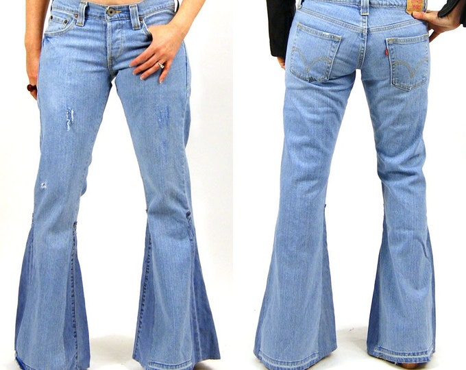 Custom Bell Bottom Jeans - Etsy