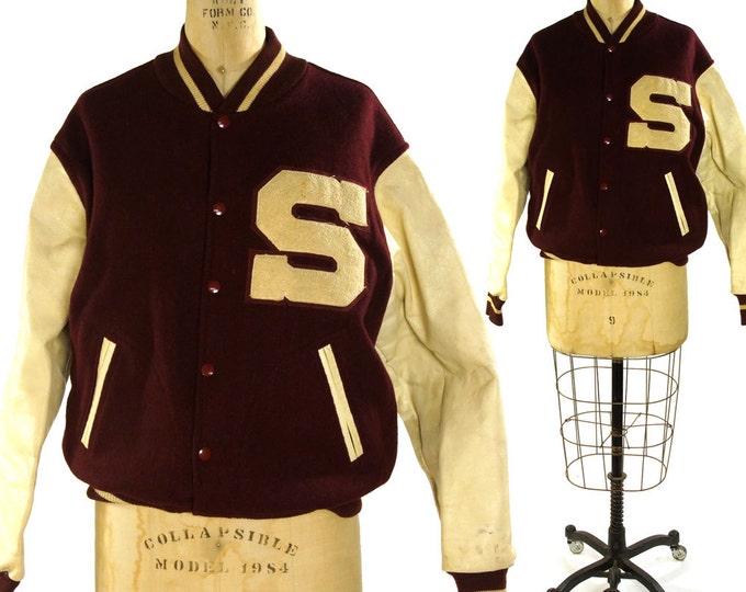 Stanford Letterman Jacket / Vintage 1970s Varsity Jacket - Etsy